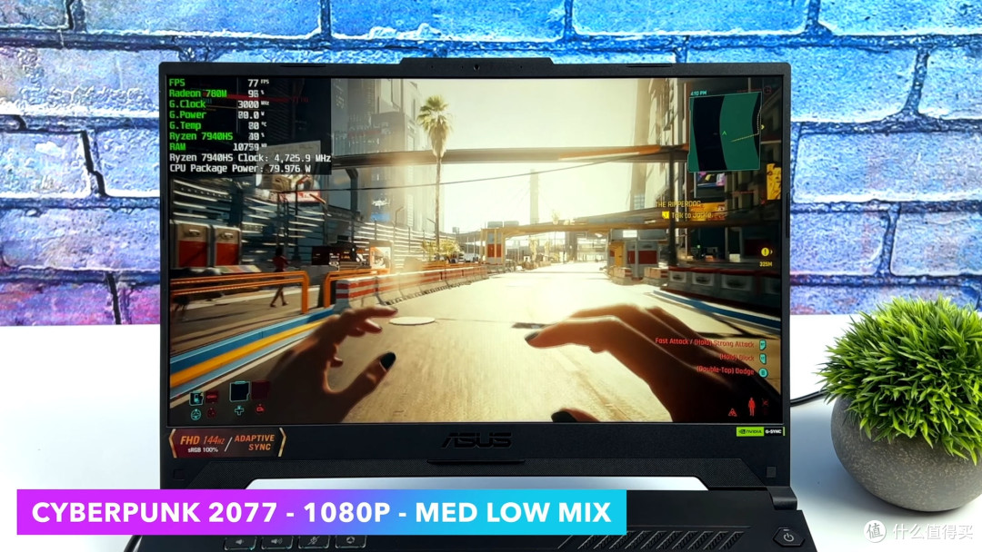 AMD 780M赛博朋克2077测试：整体追平GTX1650/RX480_CPU_什么值得买