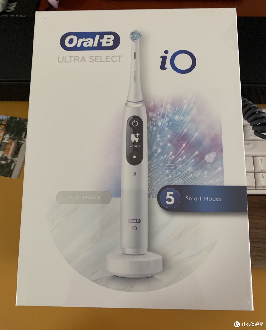 我的新牙刷，欧乐B iO7 ——简单开箱！_电动牙刷_什么值得买