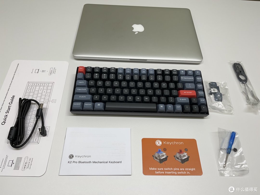 Keychron K2 Pro无线蓝牙RGB机械键盘使用评测_键盘_什么值得买