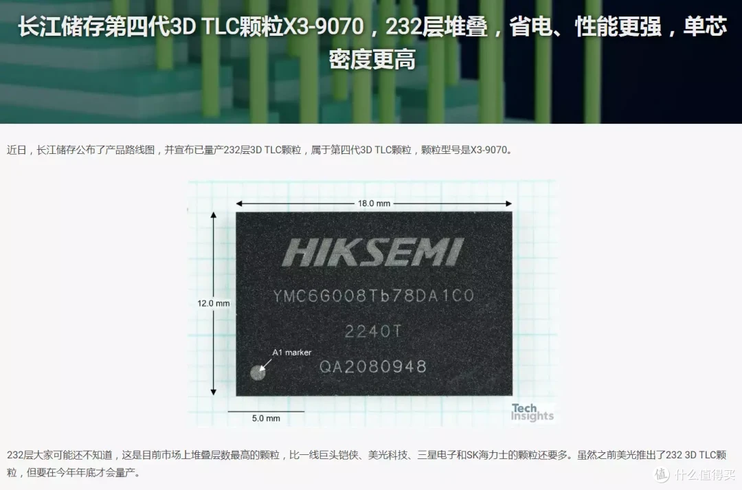 比致态便宜多了！这8款SSD全部采用了长存232层颗粒，值得入手_固态硬盘_什么值得买