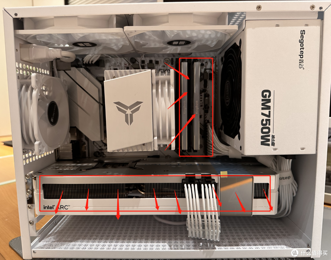 装机日记：小喆C2P纯白装机方案_机箱_什么值得买