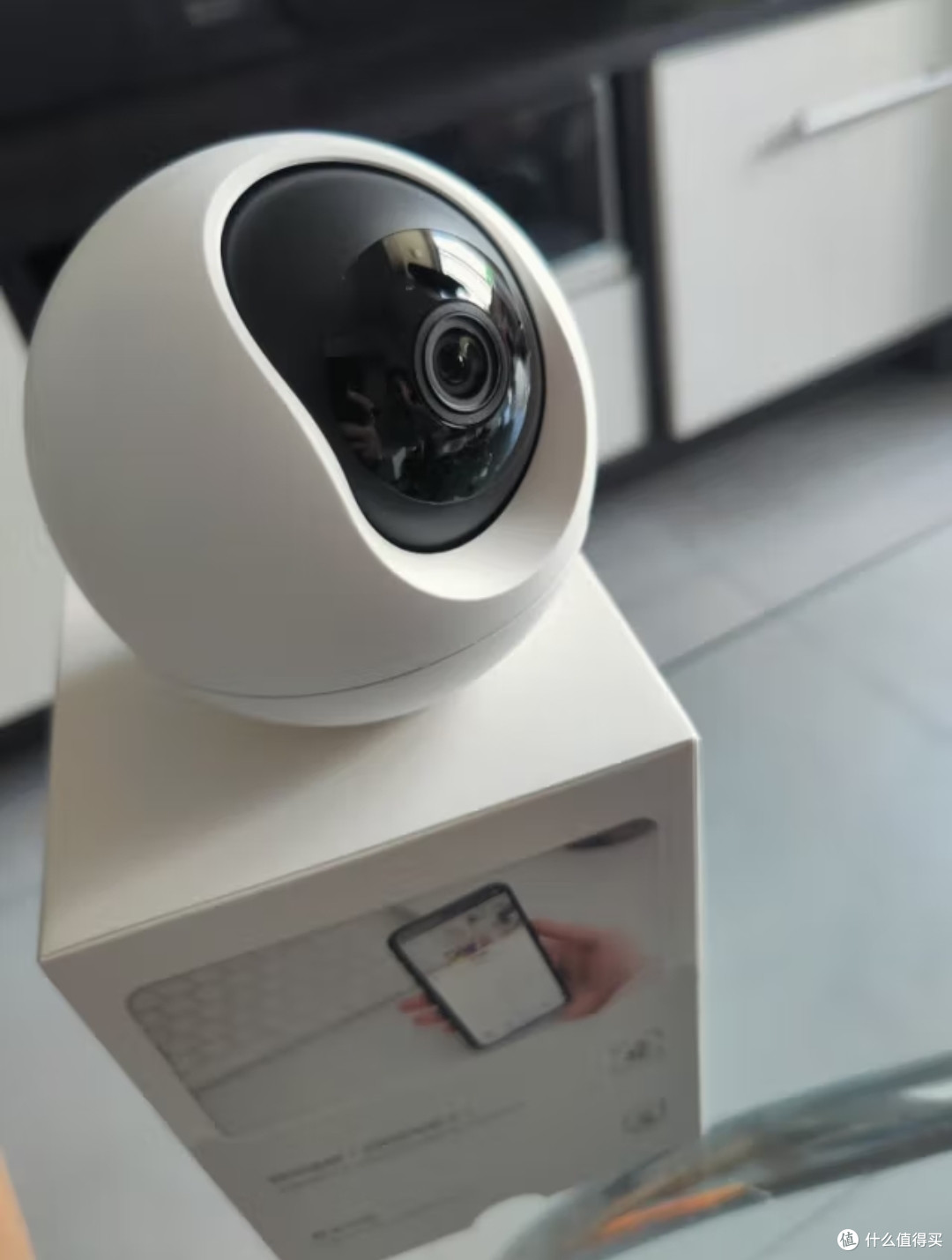萤石C6C精灵球摄像头，新手小白也可以独立按好实用，大品牌经得起考验_智能摄像机_什么值得买