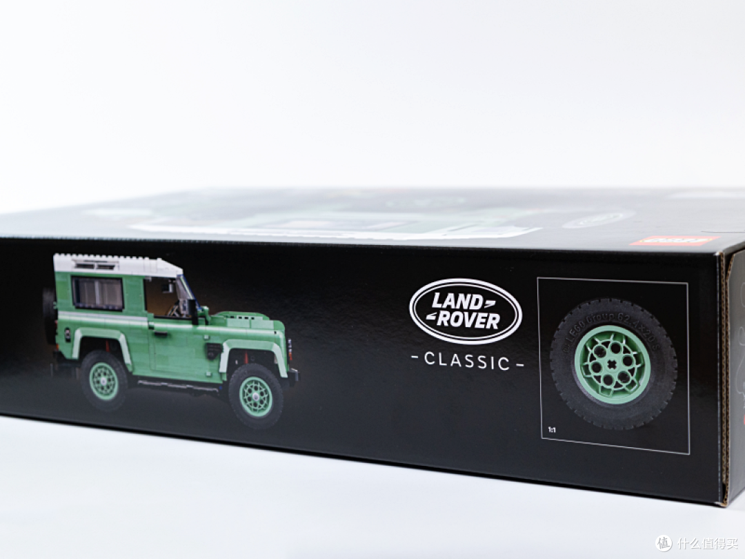 618来了搞个新品玩玩，LEGO 10317 Icons 系列「路虎经典卫士90」重现越野核武器！_拼插积木_什么值得买