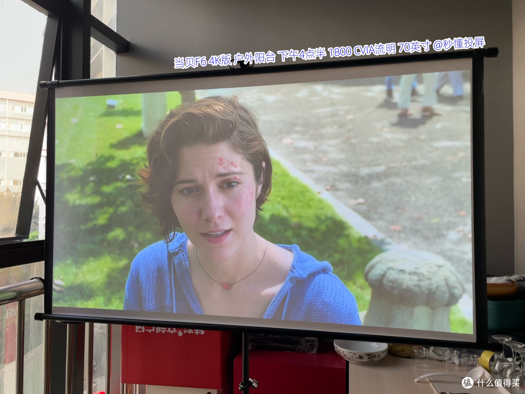 当贝F6 独家开箱测评，8K解码7千内最亮智能微投，家用4K投影已神仙打架！_投影仪_什么值得买