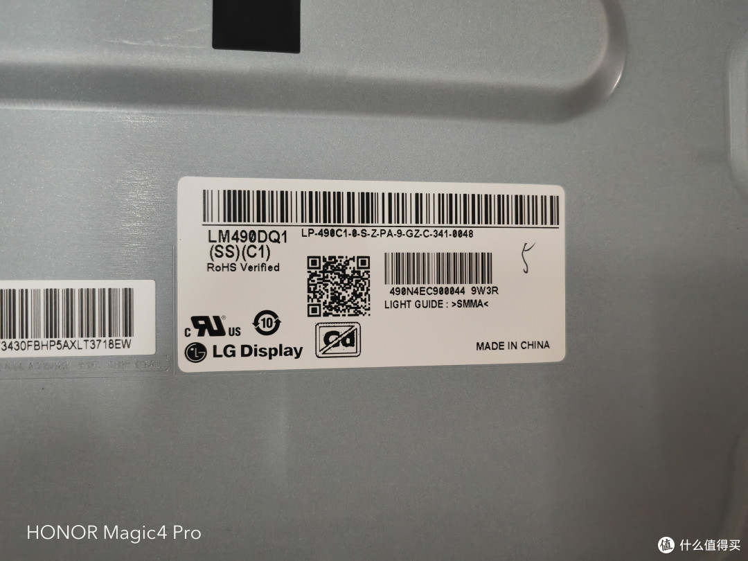 LG Display液晶模组LM490DQ1-SSC1 总述_显示器_什么值得买