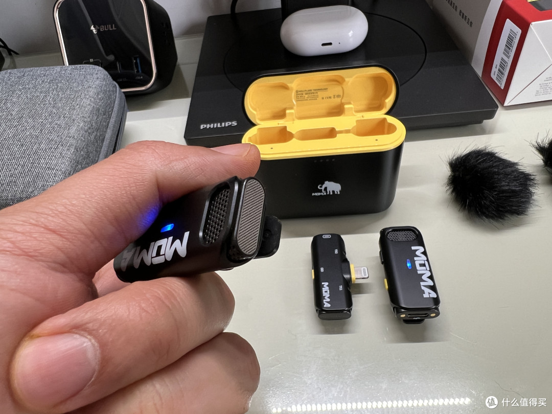 Vlog视频录音降噪收音麦克风-猛玛MOMA悦声S1无线领夹麦克风评测_麦克风_什么值得买