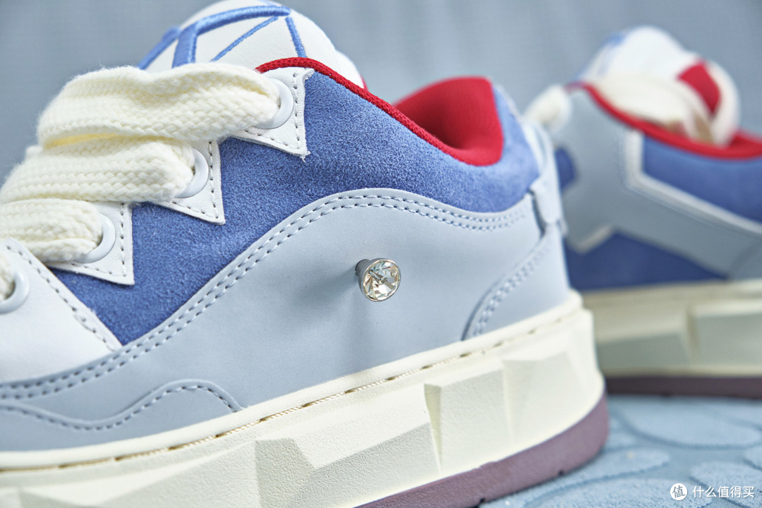 体验国潮新势力，RubyScott 海蓝之谜钻石面包鞋_男士休闲鞋_什么值得买