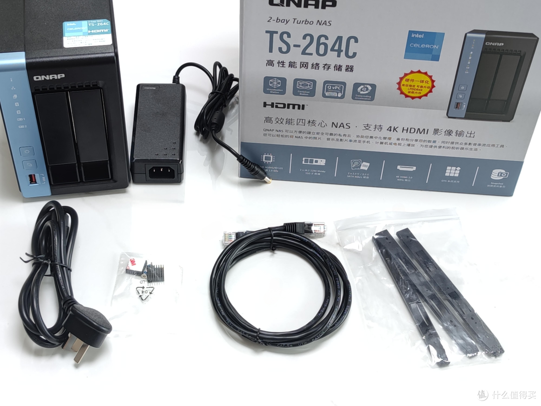 非常适合新手上路的NAS：威联通TS-264C以及自带软件实测分享！_NAS存储_什么值得买