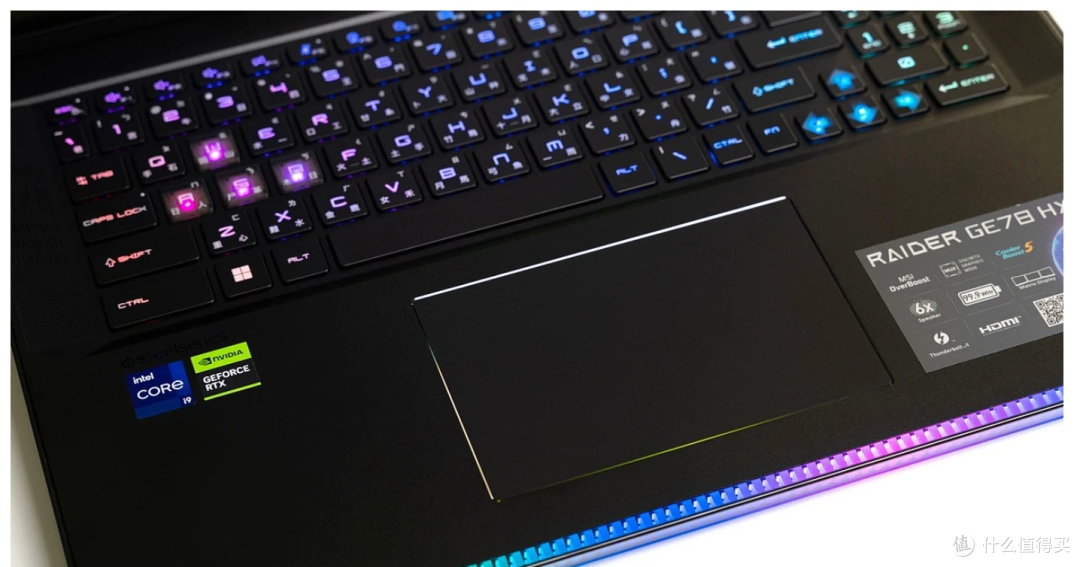 MSI Raider GE78HX 电竞笔电评测：体验解放封印的炸裂运算性能吧_游戏本_什么值得买