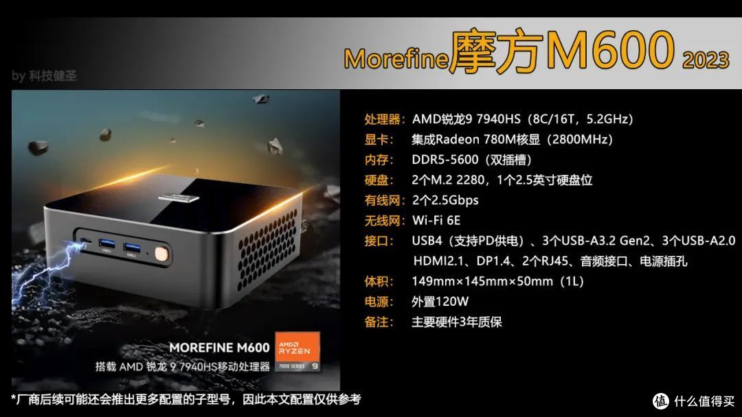 摩方M600评测 可装3块硬盘 最安静的锐龙9 7940HS迷你主机！_台式机_什么值得买