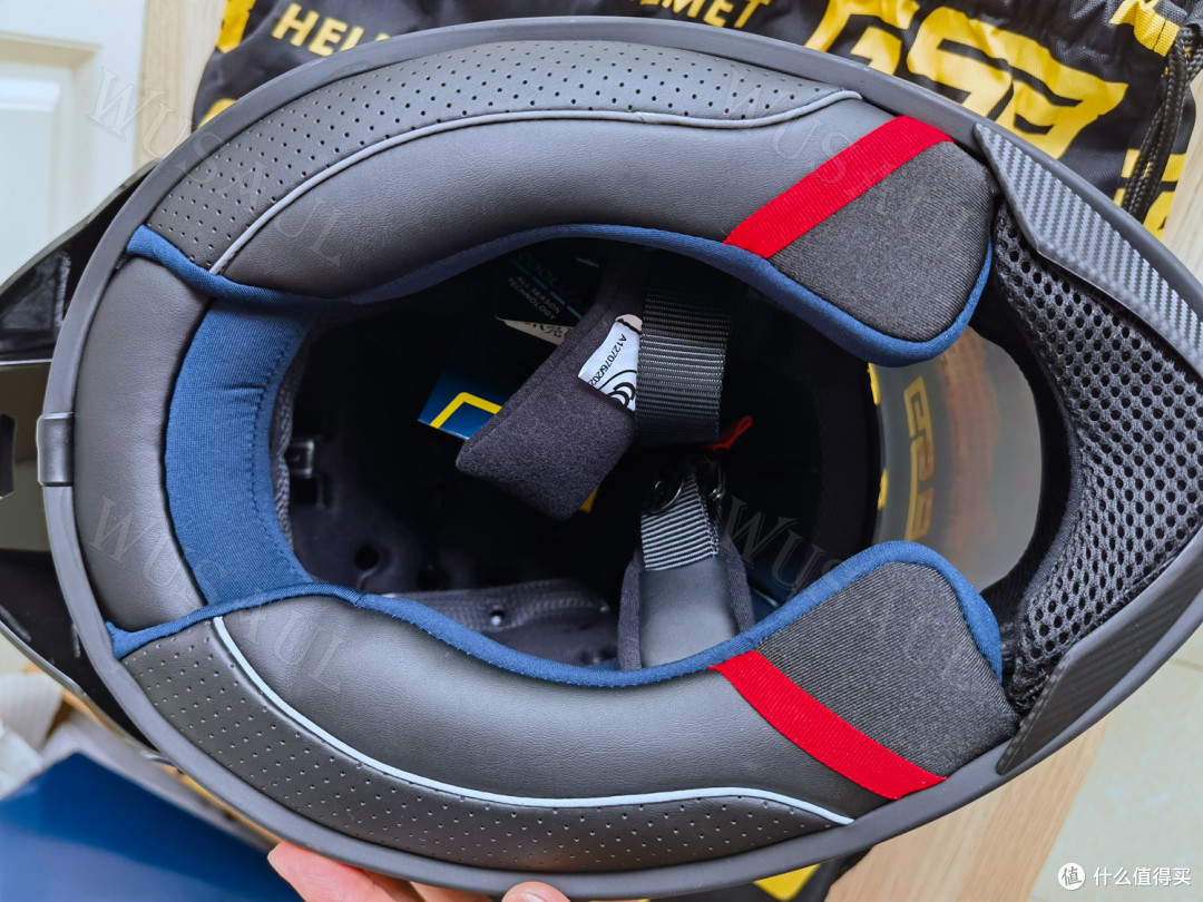 入手GSB RC5碳纤维摩托车头盔 – 开箱大量图片_摩托车骑行装备_什么值得买