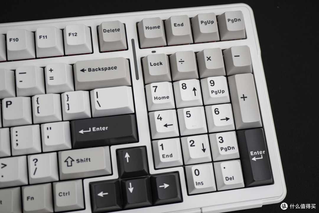 开箱狼蛛F99顶配Fr4沉金开槽版本，附拆解_键盘_什么值得买