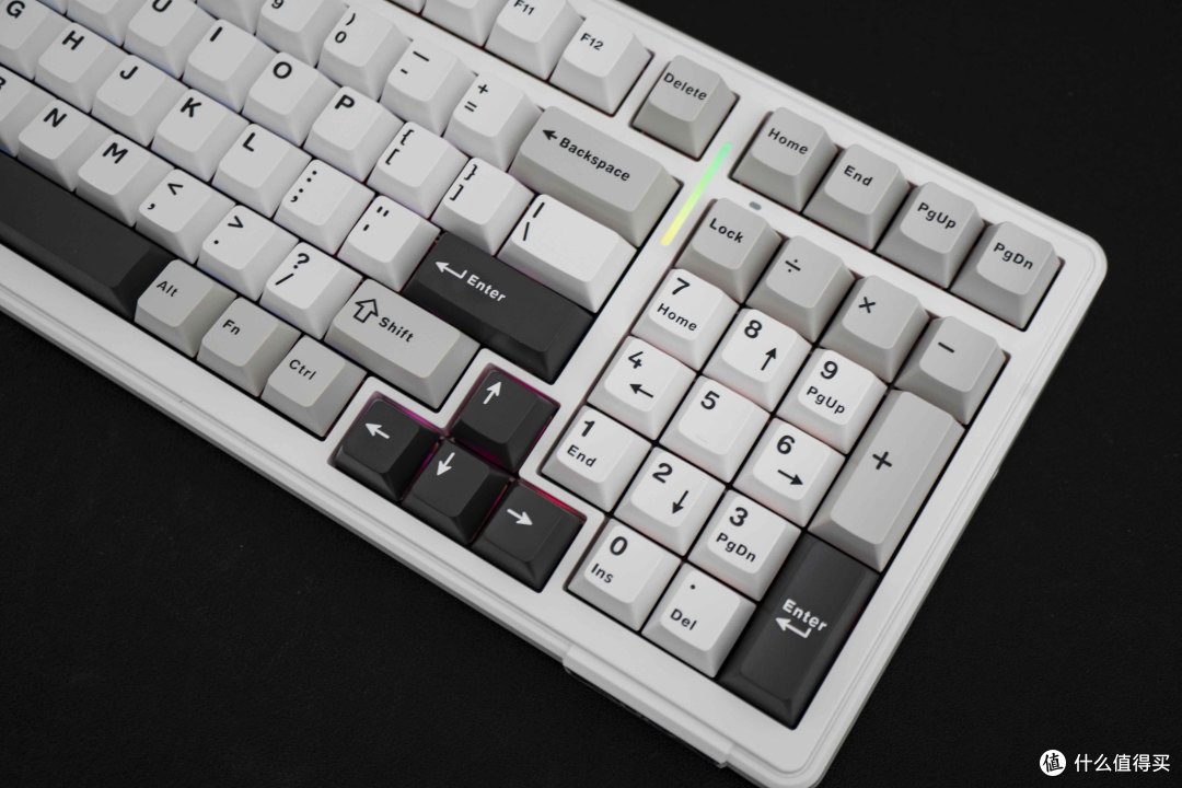 开箱狼蛛F99顶配Fr4沉金开槽版本，附拆解_键盘_什么值得买