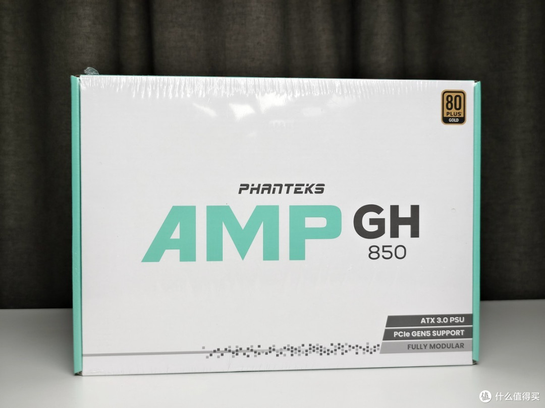 不用定制线，兼顾性能和美观的电源：追风者 AMP GH金牌850W 白色实装解析_电脑电源_什么值得买