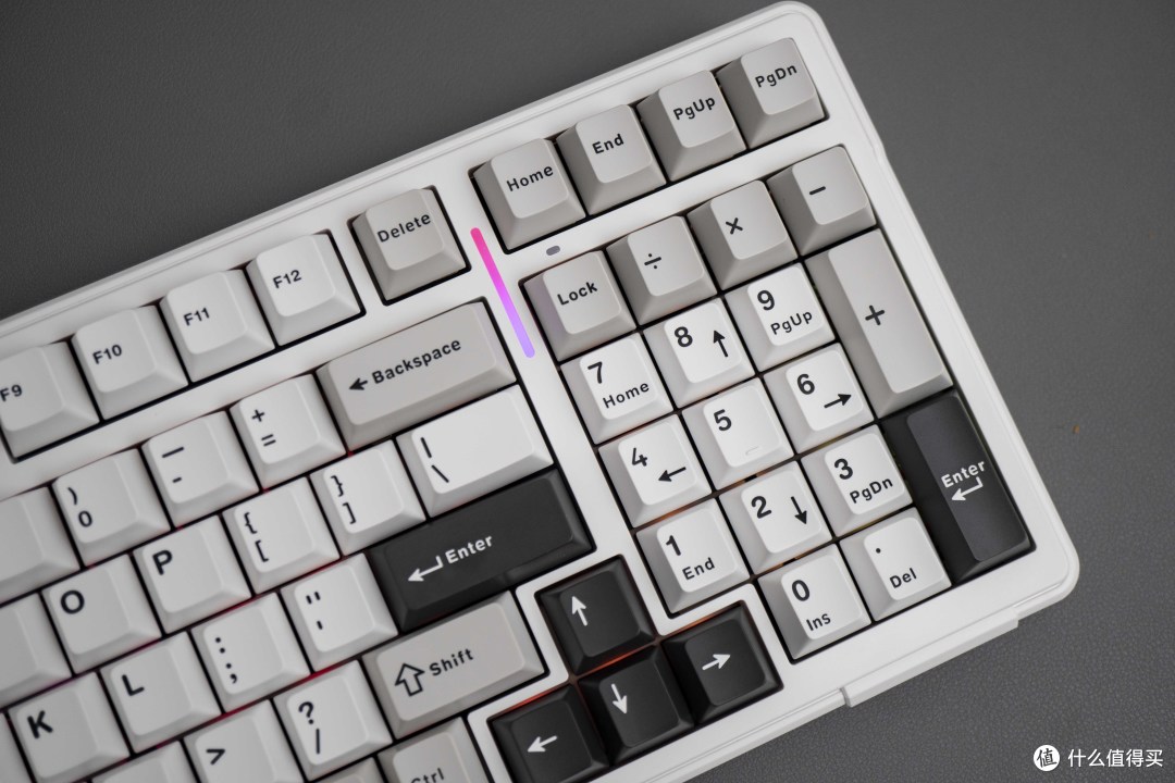 开箱狼蛛F99 Fr4版，上手感受+拆解+打字音，简单体验！_键盘_什么值得买