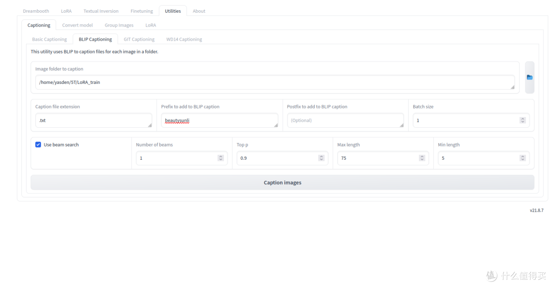 训练AI模型教程：kohya _ss训练stable-diffusion-LoRA模型教程：kohya _ss安装方法+报错解决方案_服务软件_什么值得买