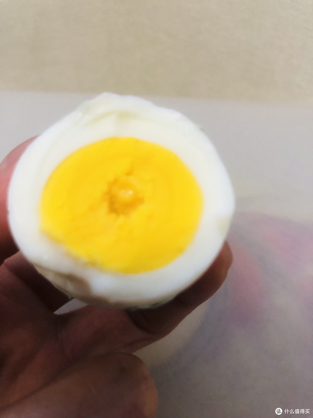 这样的还是很少见吧、外壳绿色而且还是土的！_蛋类_什么值得买