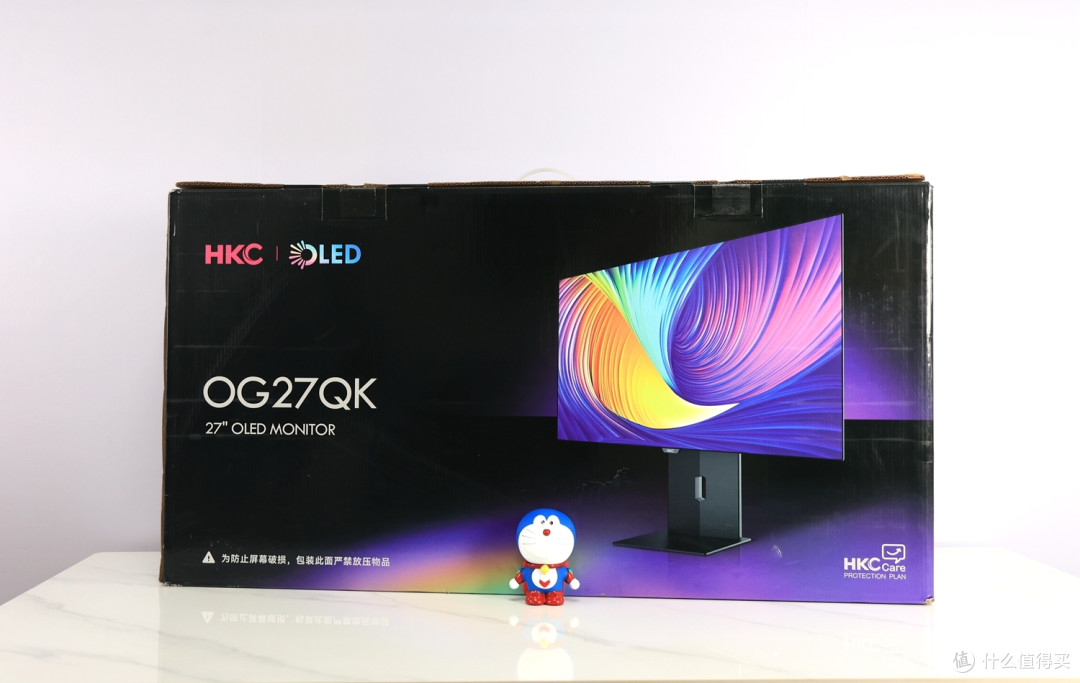 好饭不怕晚，慢工出细活！HKC OG27QK OLED电竞显示器体验评测_显示器_什么值得买