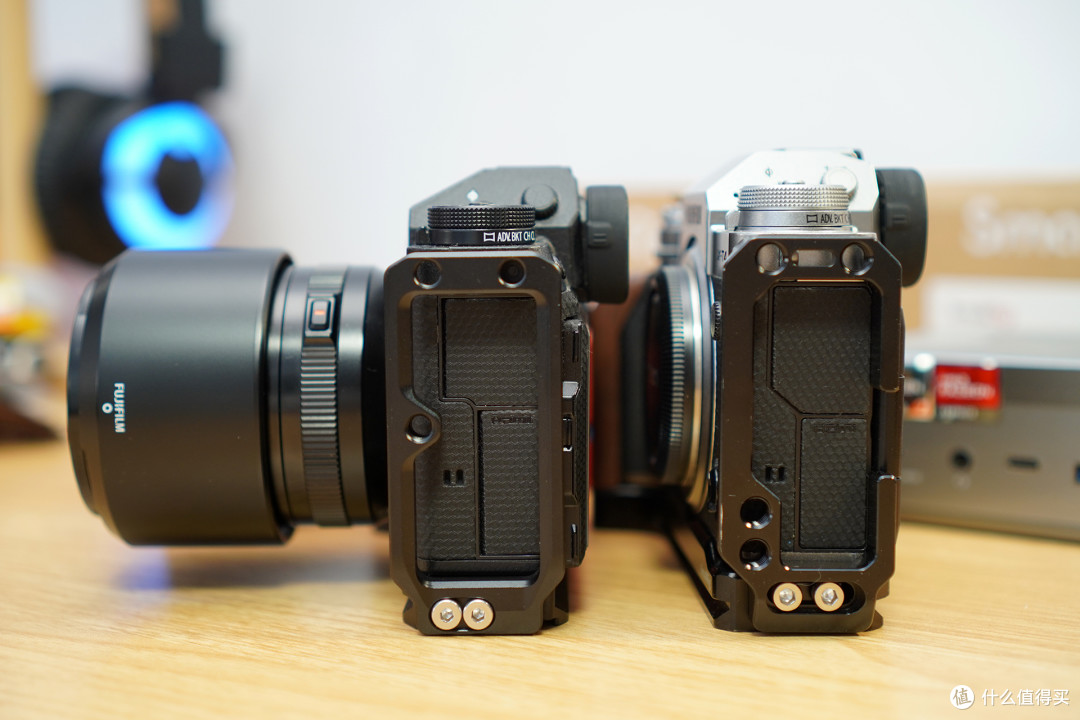 斯莫格兔笼L型手柄，让富士XT5和索尼A6600相机横拍竖拍更方便_单电相机_什么值得买