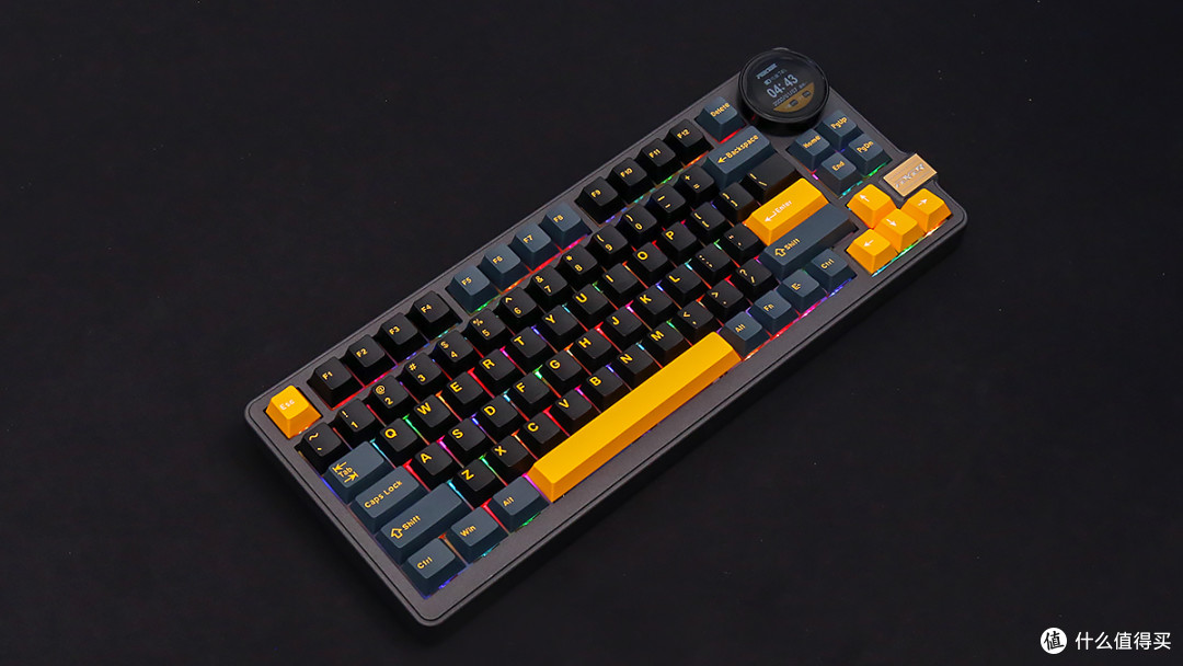 FEKER K75三模热插拔机械键盘评测：打破常规，创意拉满_键盘_什么值得买