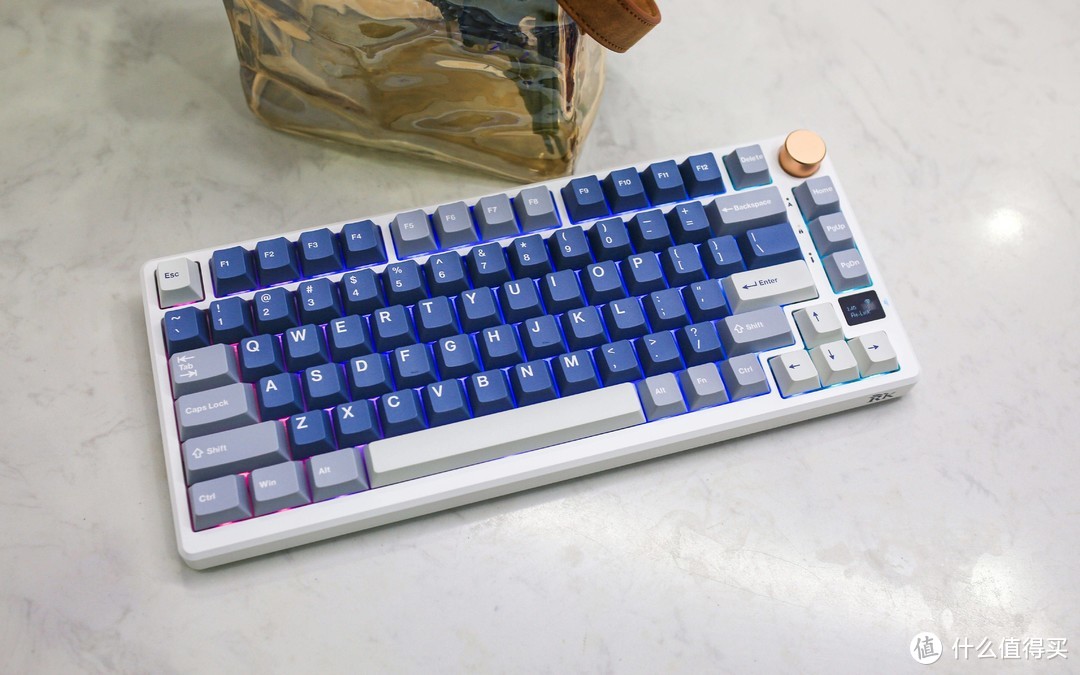 RK S75机械键盘首发，全方位评测，外观、性能与手感完美结合_键盘_什么值得买