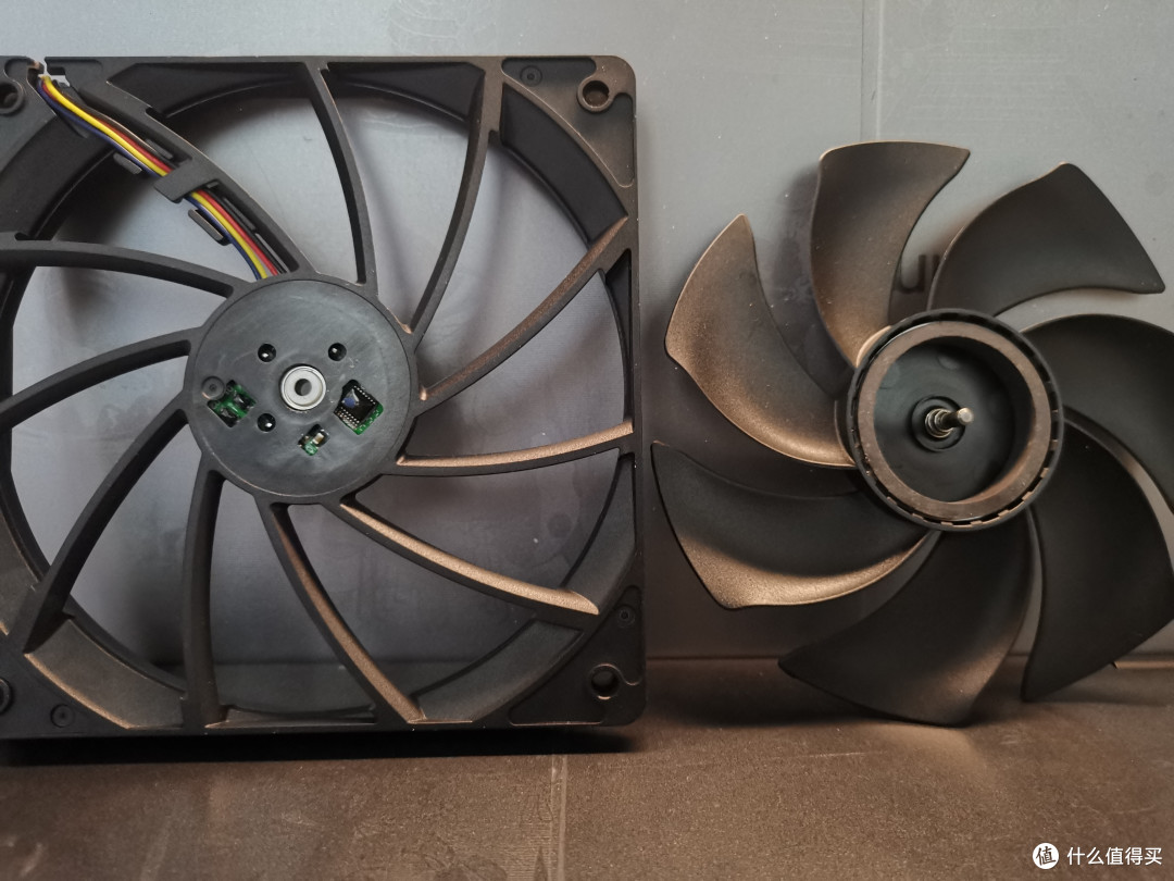 12015滚珠风扇拆解—短中取长_散热器_什么值得买