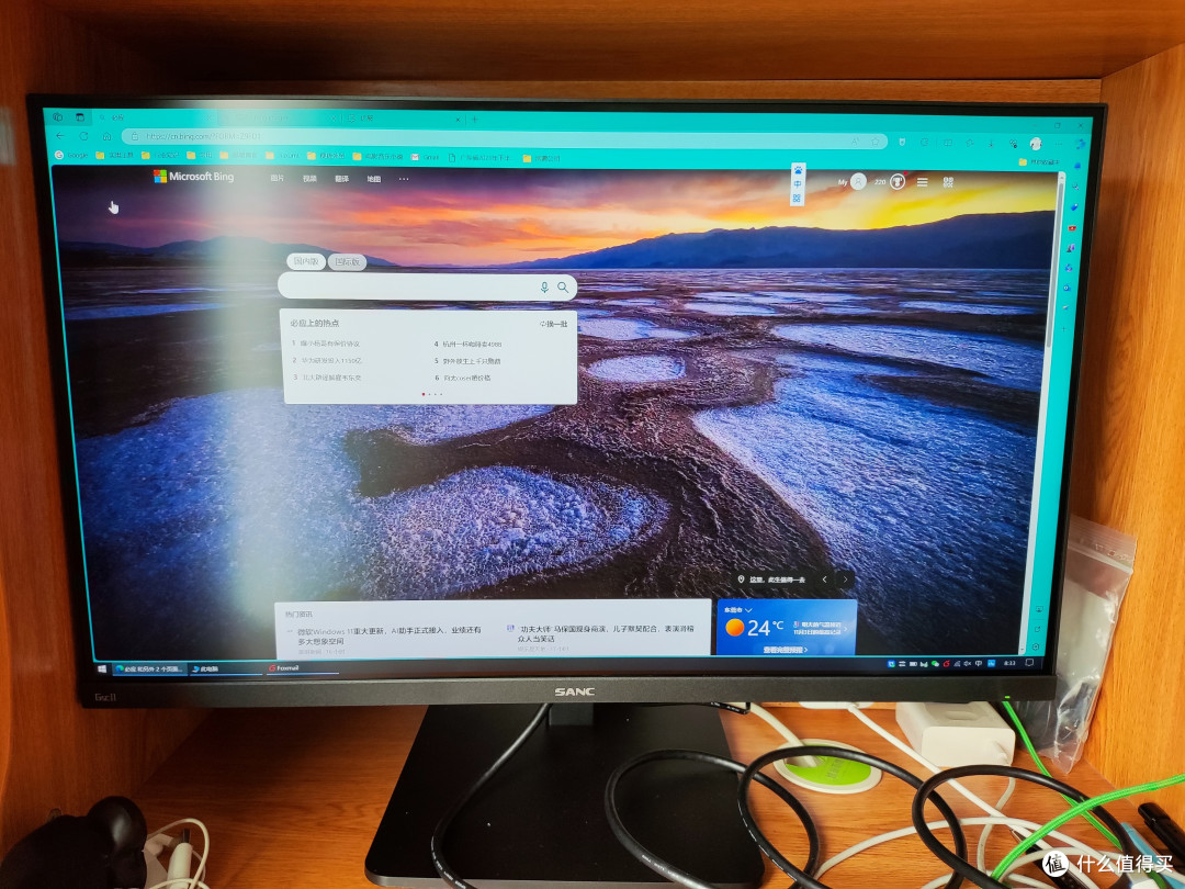 SANC 23.8英寸2K显示器165Hz Fast IPS 电竞显示器，看看效果如何_显示器_什么值得买