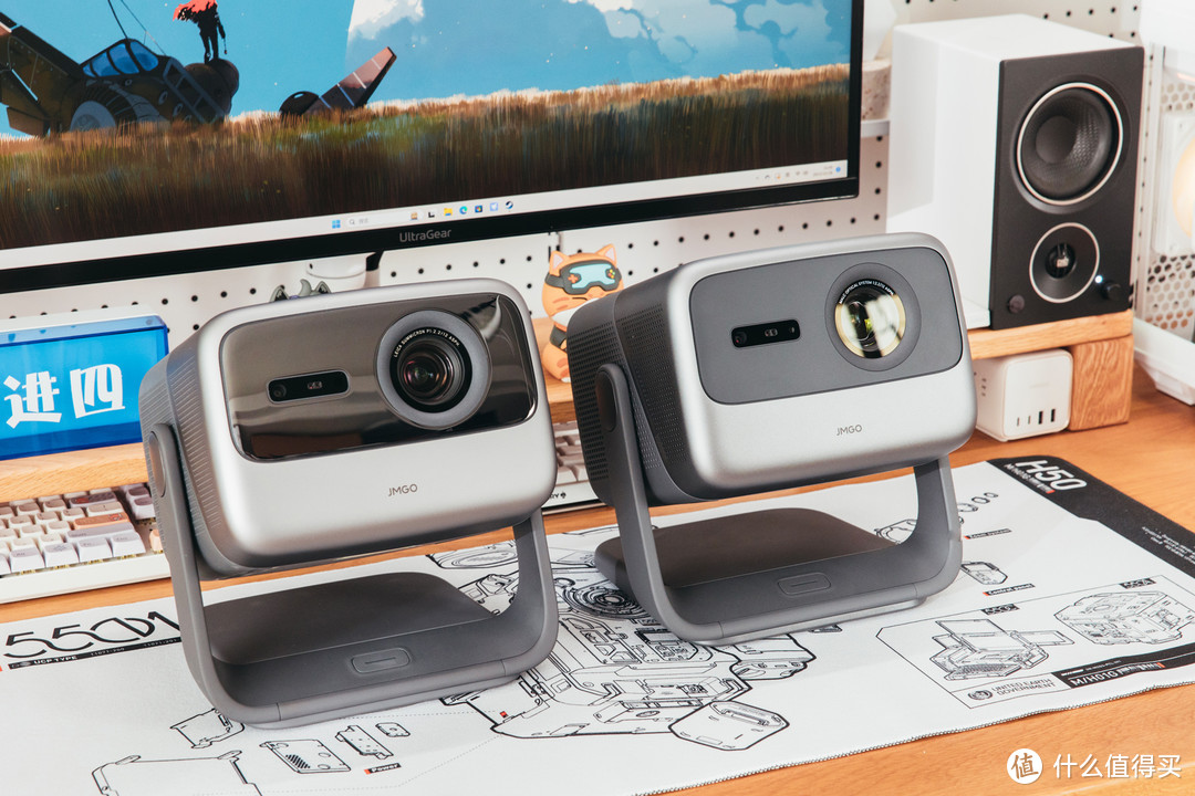 旗舰指标下放，亮度大幅度升级，坚果N1S Pro 4k三色激光投影体验_投影设备_什么值得买