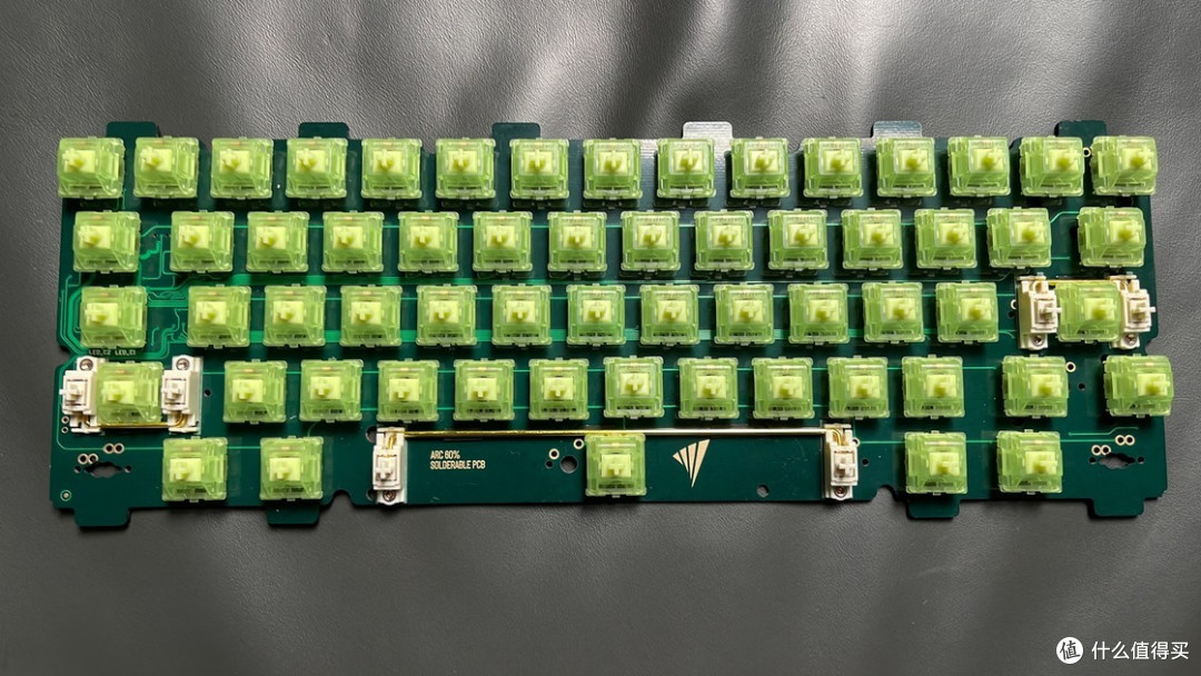 机械键盘丨弧彩似虹 佳作共赏 客制化套件 Vertex ARC60 简评_键盘_什么值得买