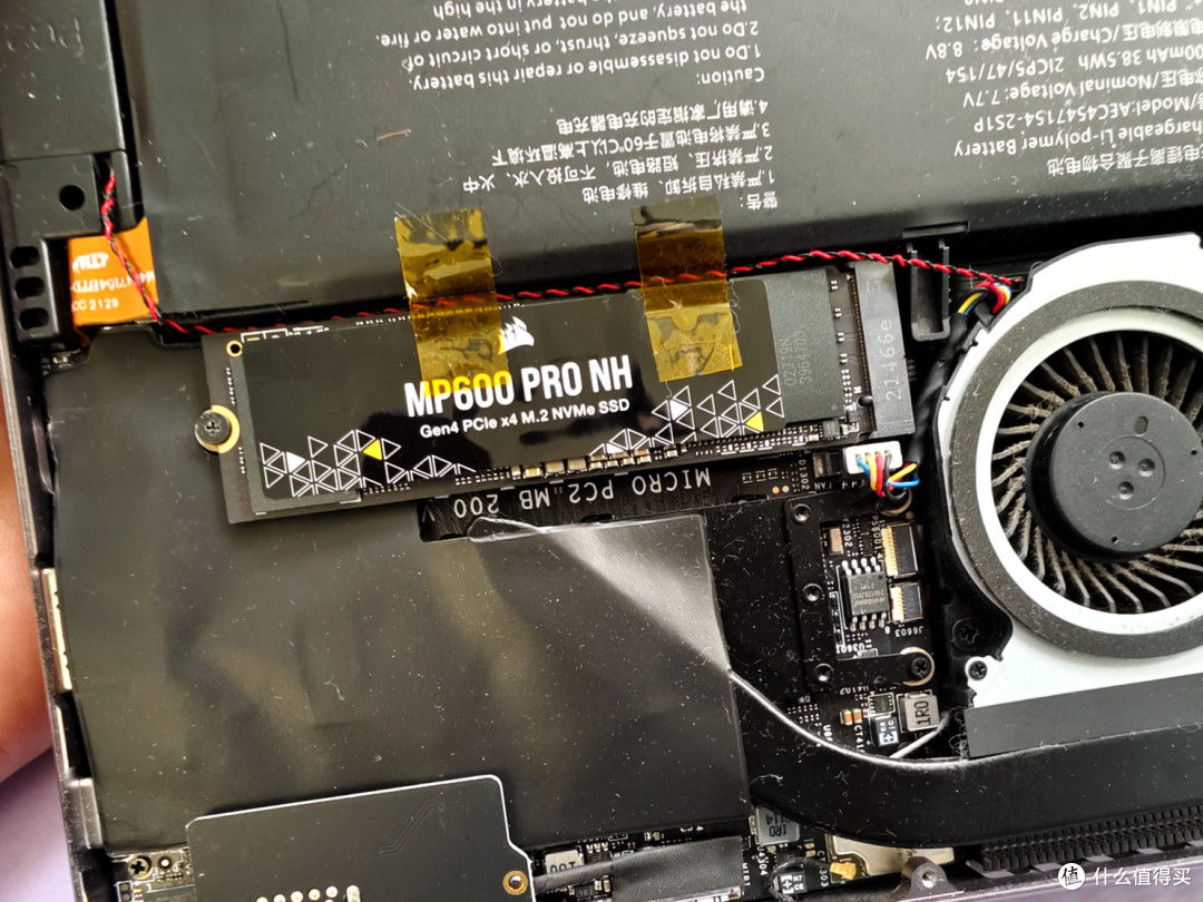 奢侈而又遗憾的剁手，Corsair MP600 PRO NH 8T SSD上手体验_硬盘_什么值得买