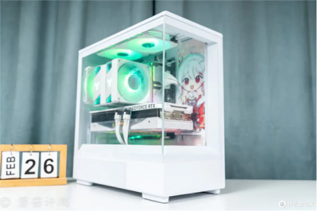 小巧精致，全景展示，效果震撼，爱国者（aigo）星璨小岚270°海景房机箱 评测_机箱_什么值得买