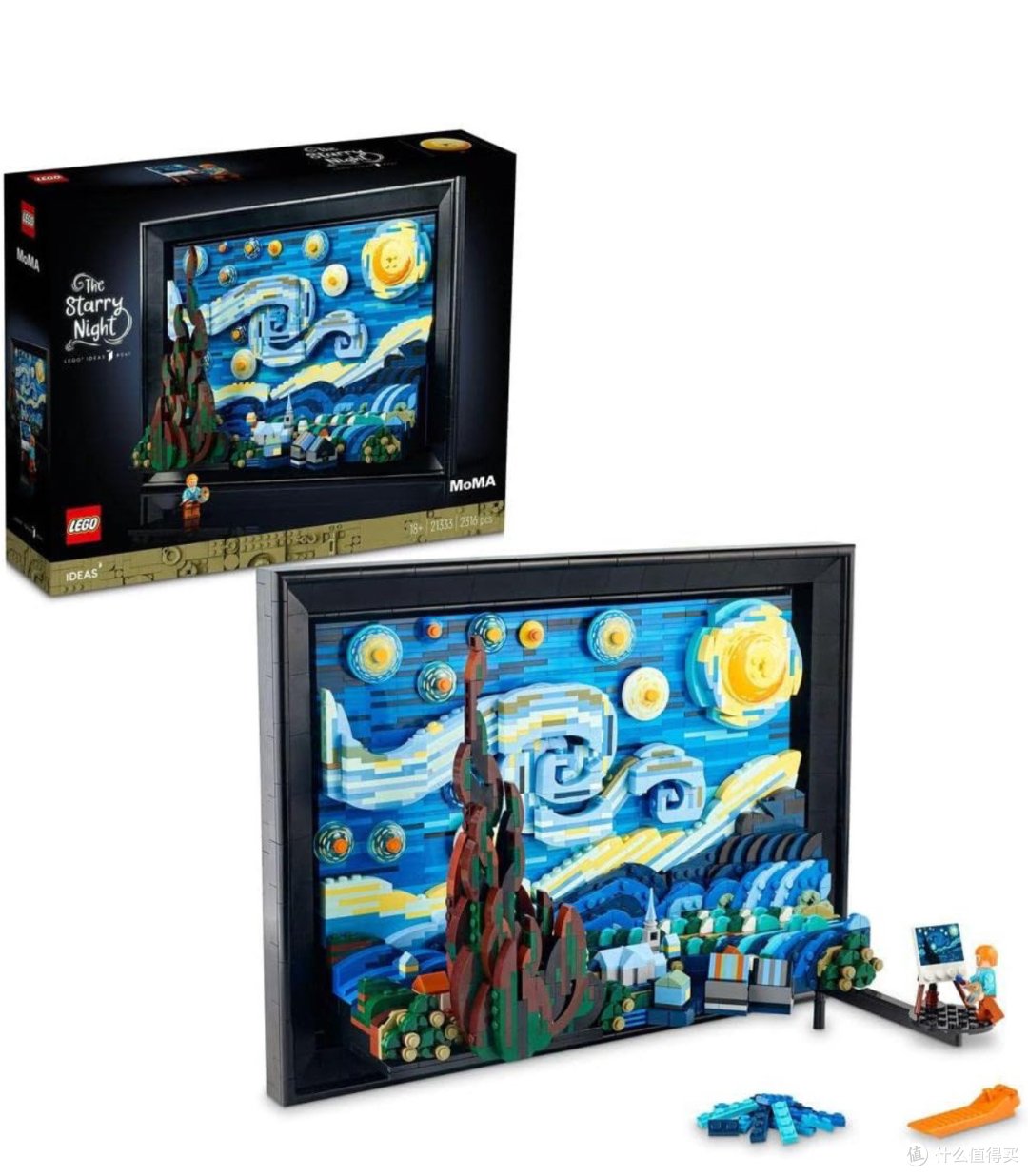 黑五第六篇之你心中的乐高 LEGO，跑车星球大战梵高，一次都给你满足你的需求_玩模乐器_什么值得买