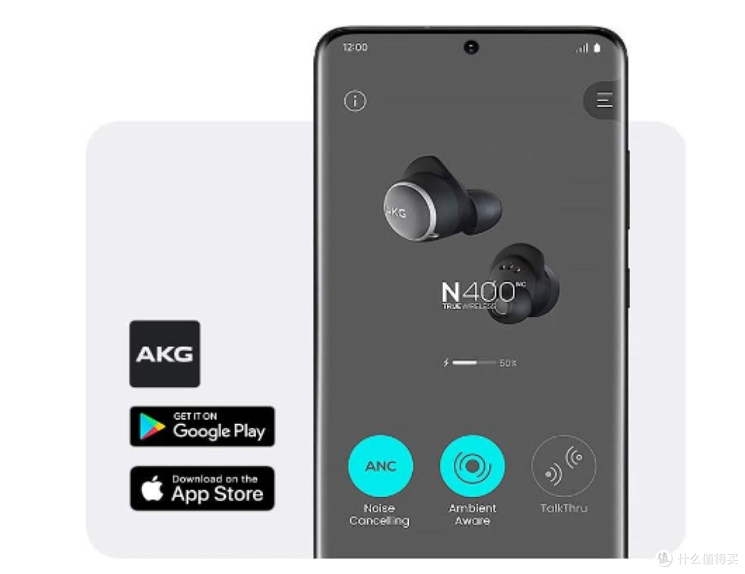 探索音乐的极致自由：AKG N400 真无线蓝牙耳机!_耳机_什么值得买