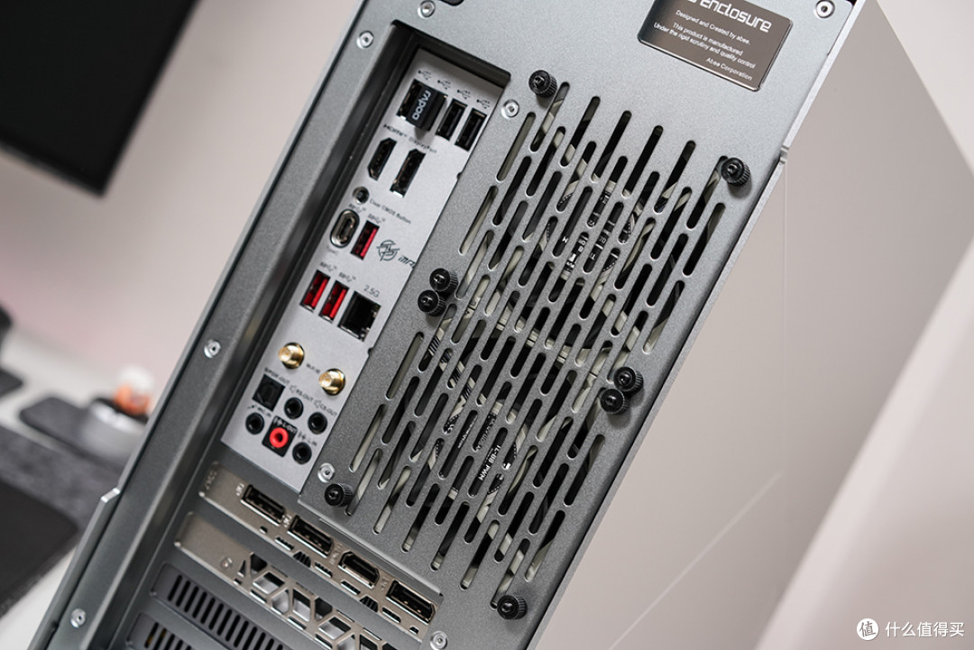 精致MATX代名词，ABEE M19+微星B760M刀锋钛+影驰 金属大师4060 装机展示_CPU_什么值得买