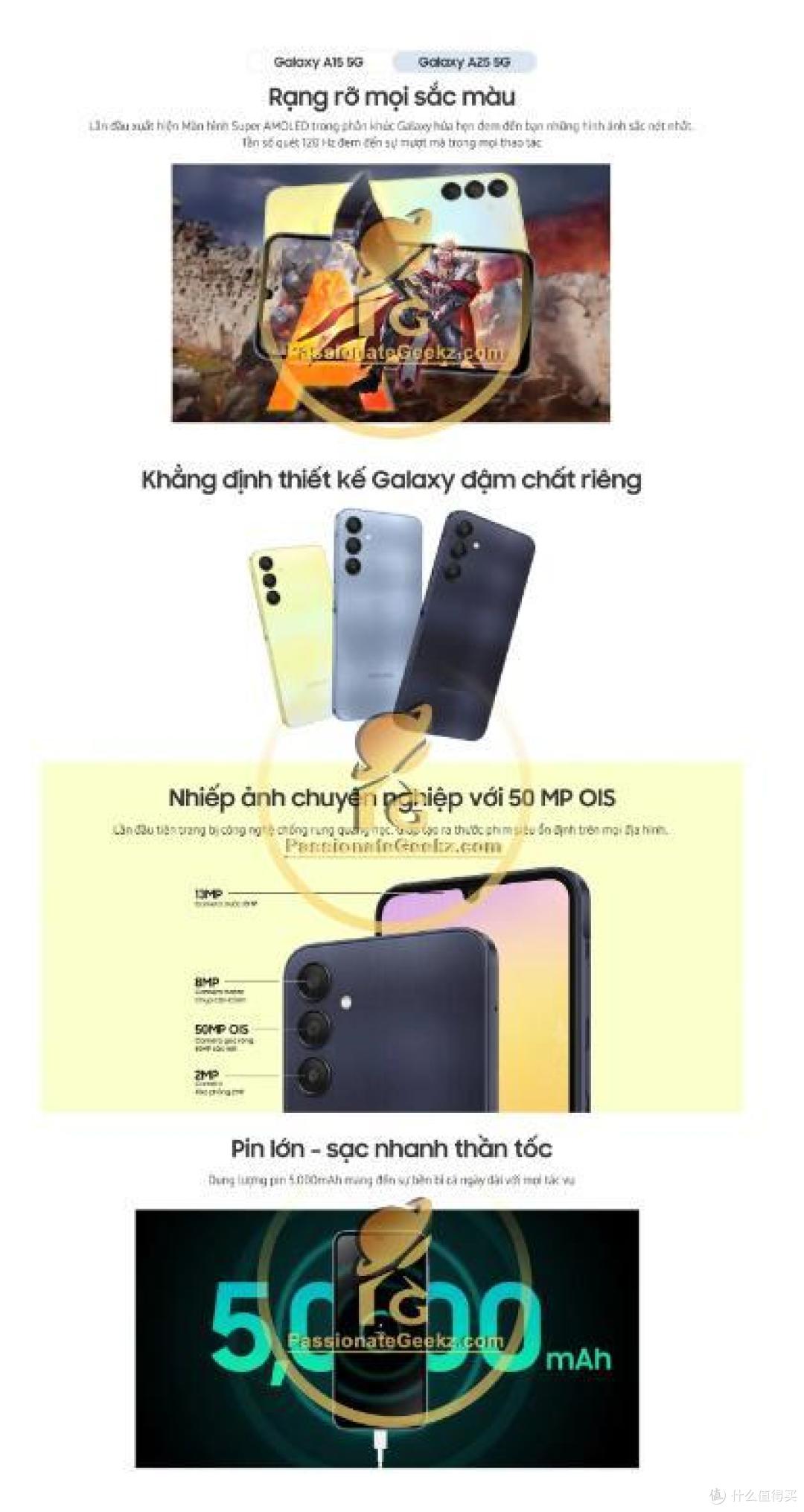 三星推出Galaxy A15系列，搭载AMOLED屏幕与超强摄影系统_手机_什么值得买