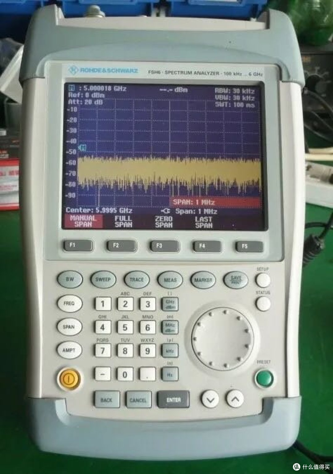 罗德&施瓦茨R&S FSH6手持频谱分析仪_五金工具_什么值得买