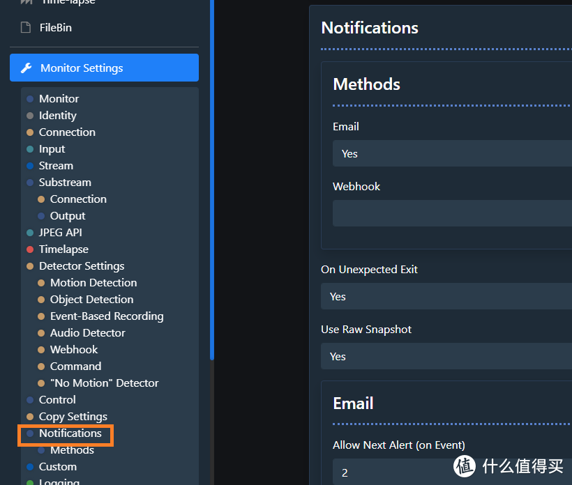 NVR in docker: 探索使用Shinobi搭建家用场景视频监控录像系统，支持云端准实时查看录像__什么值得买