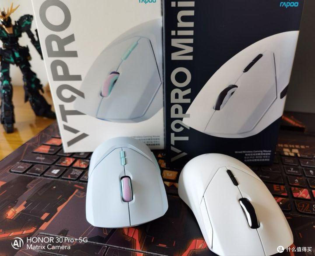 雷柏VT9Pro和VT9Pro mini 适合中大小手 轻量化 性价比和4K的完美体验_鼠标_什么值得买