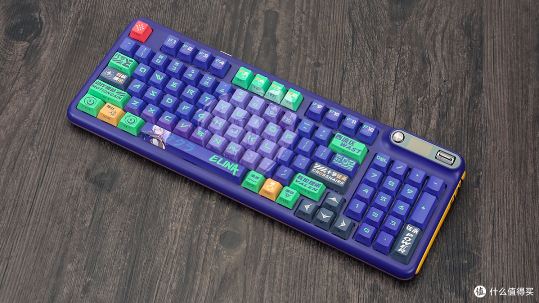 原创IP人物突破次元壁，珂芝Z98 IP定制款评测_键盘_什么值得买