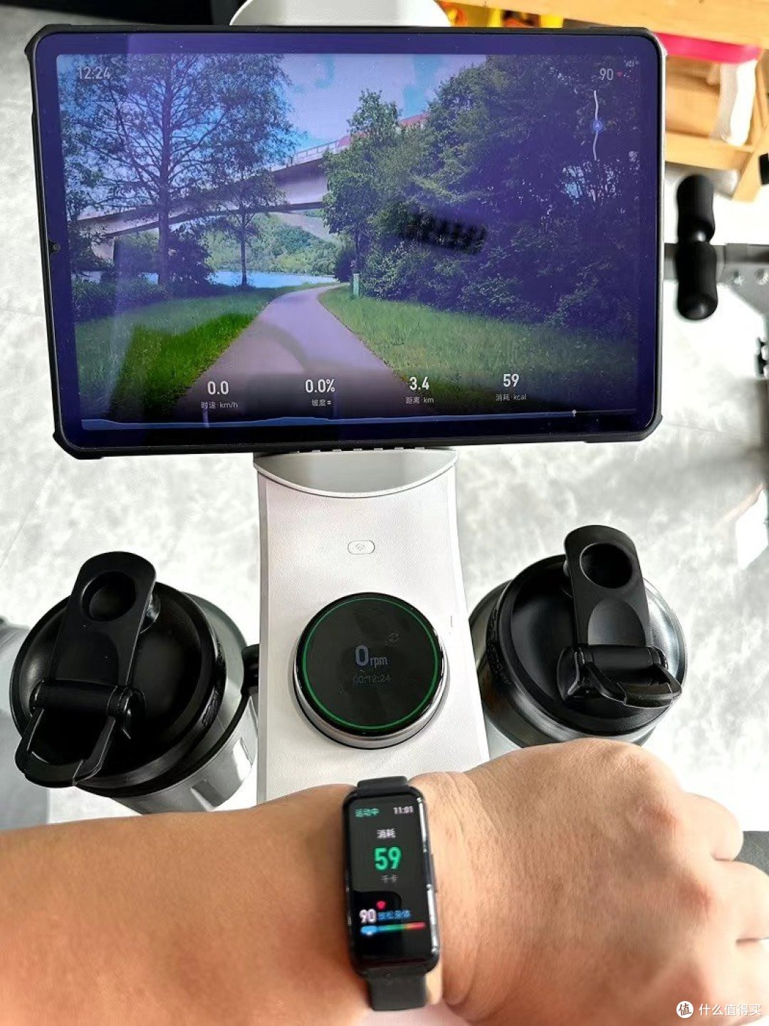 Keep 动感单车C1 家用健身车健身自行车健身器材专业版深空灰K0101B_健身车_什么值得买