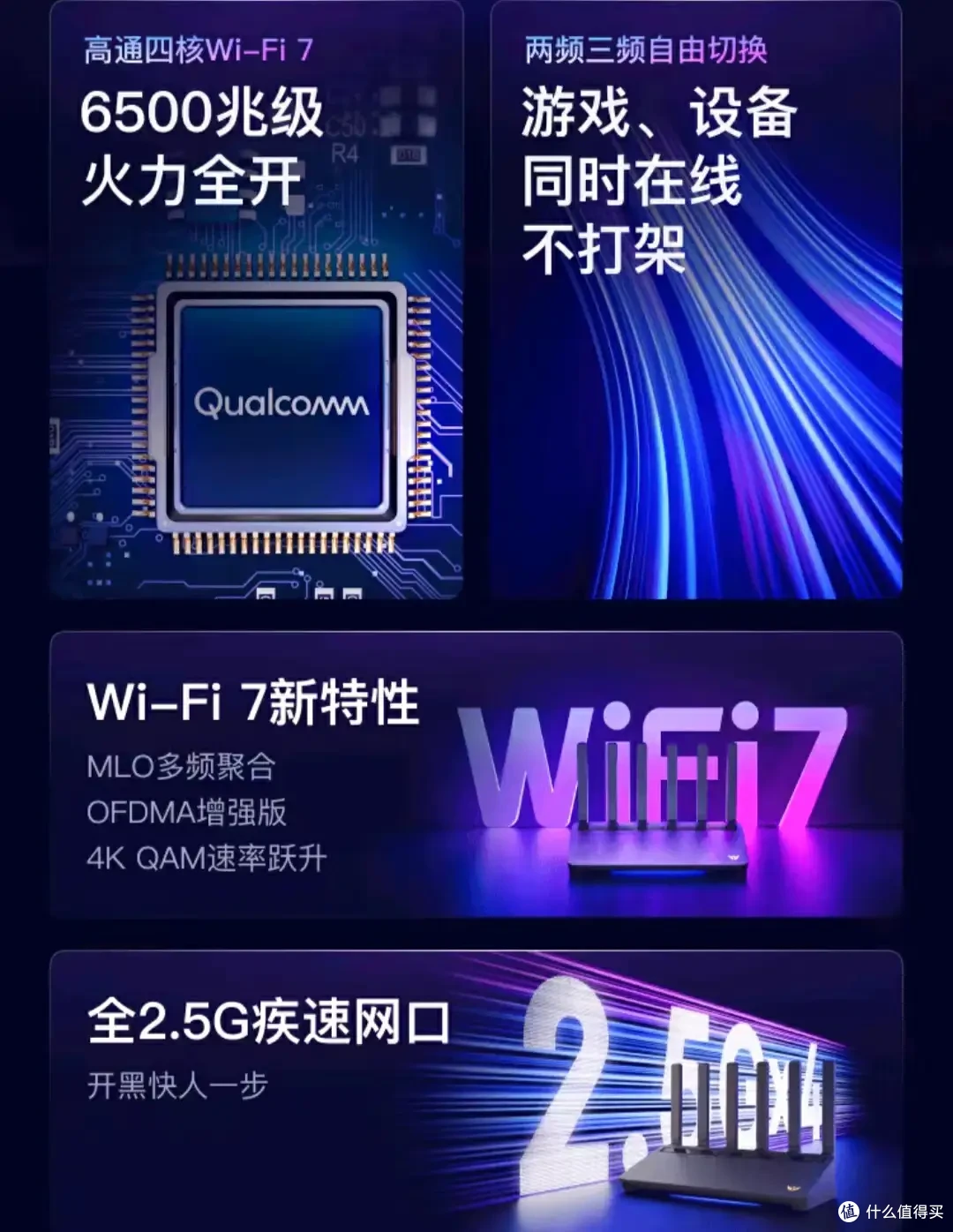 京东云无线宝BE6500与小米和TPLINK 6500比值得买吗？_路由器_什么值得买