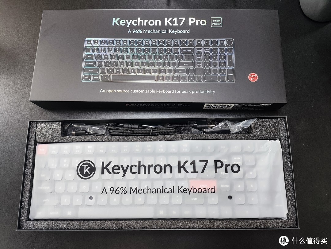 渴创Keychron K17 Pro试用报告_键盘_什么值得买