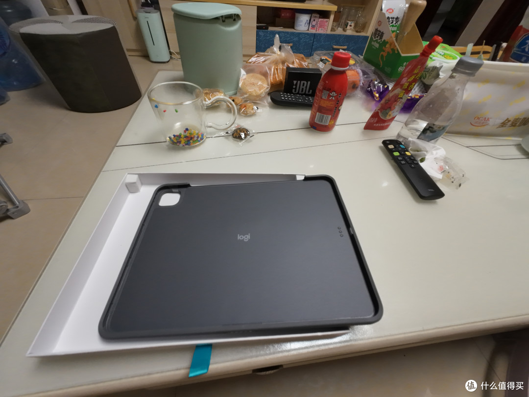 罗技Combo Touch键盘开箱评测：触控与键盘的完美融合_无线键盘_什么值得买