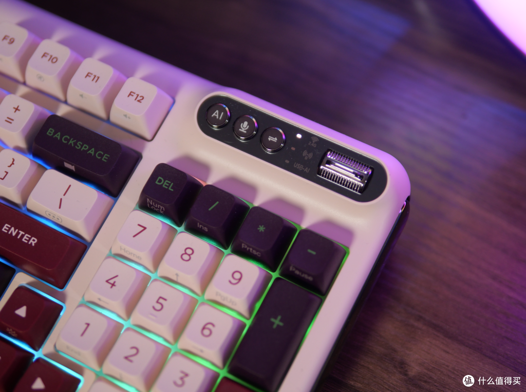 这把键盘堪称办公生产力天花板，珂芝Z98 AI机械键盘使用体验_无线键盘_什么值得买