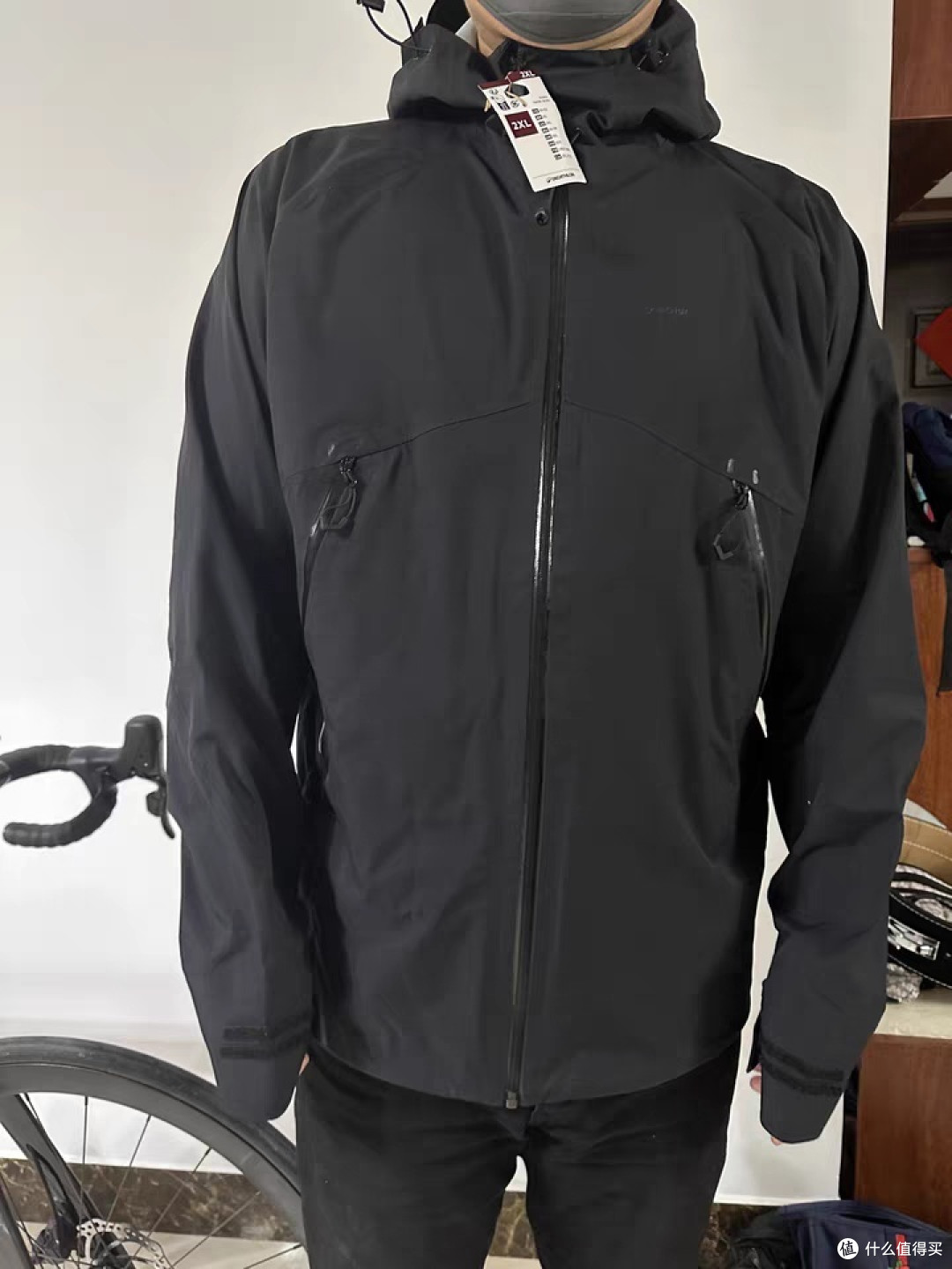 迪卡侬MH500冲锋衣男户外山系春秋进藏登山服女防水防风外套ODT2_冲锋衣_什么值得买