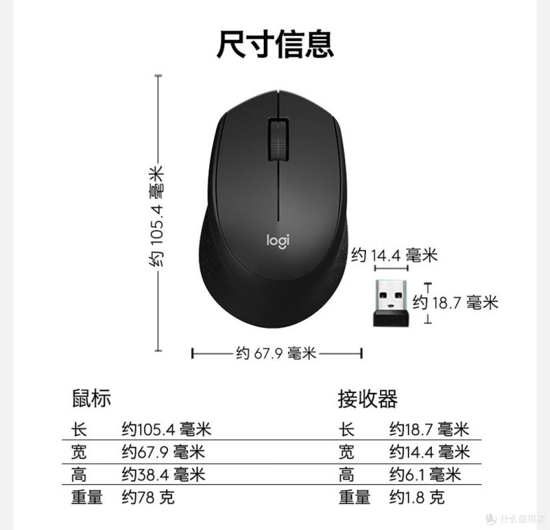 罗技M330鼠标评测：轻盈舒适，办公利器_鼠标_什么值得买