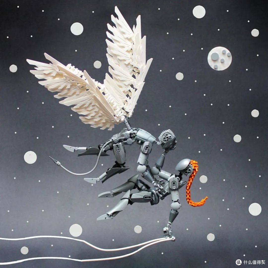 用你给我的翅膀飞—乐高优秀MOC作品日赏【vol.712】_拼插积木_什么值得买