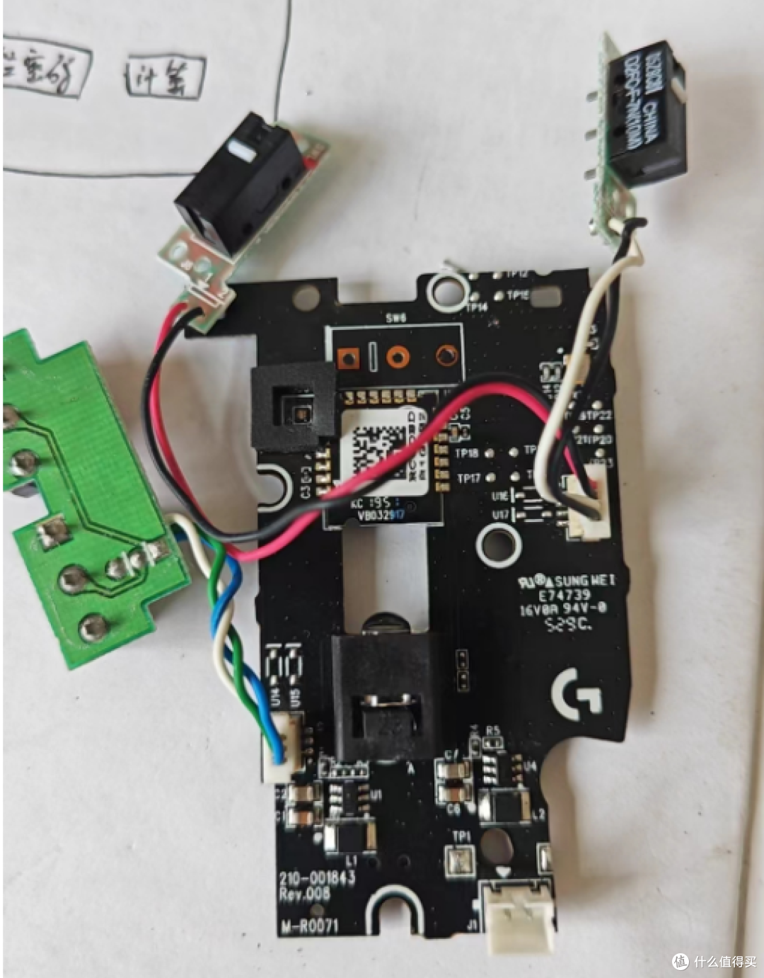 罗技G304魔改改IO1.1_鼠标_什么值得买