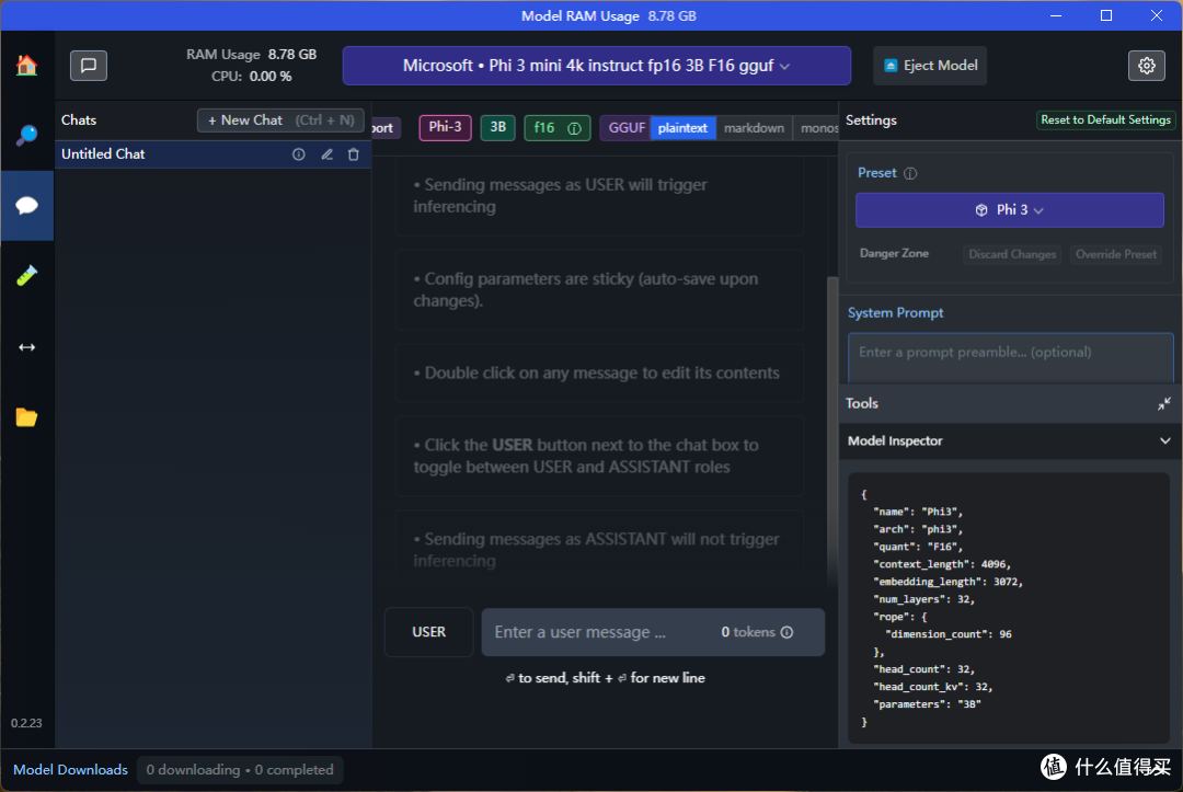 利用LM Studio和Phi-3模型打造本地“ChatGPT”_办公软件_什么值得买