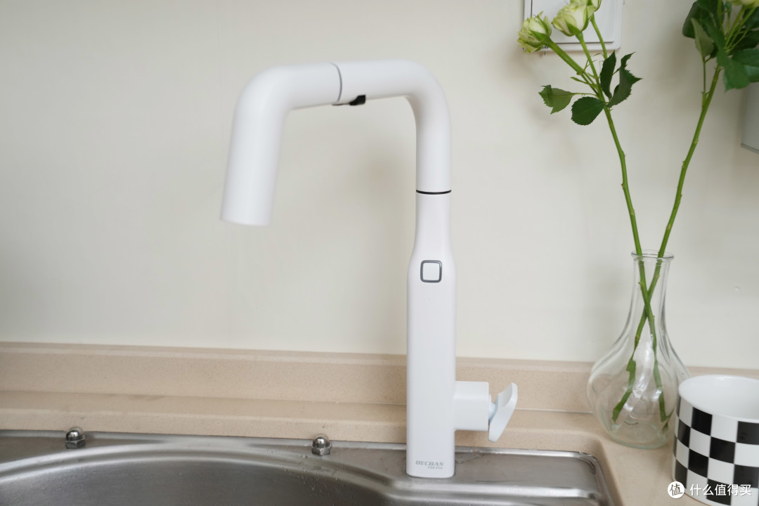 整洁厨房的秘密！贝克巴斯E60PRO厨余垃圾处理+超级感应龙头F05PRO，组合搭配使用体验_垃圾处理器_什么值得买